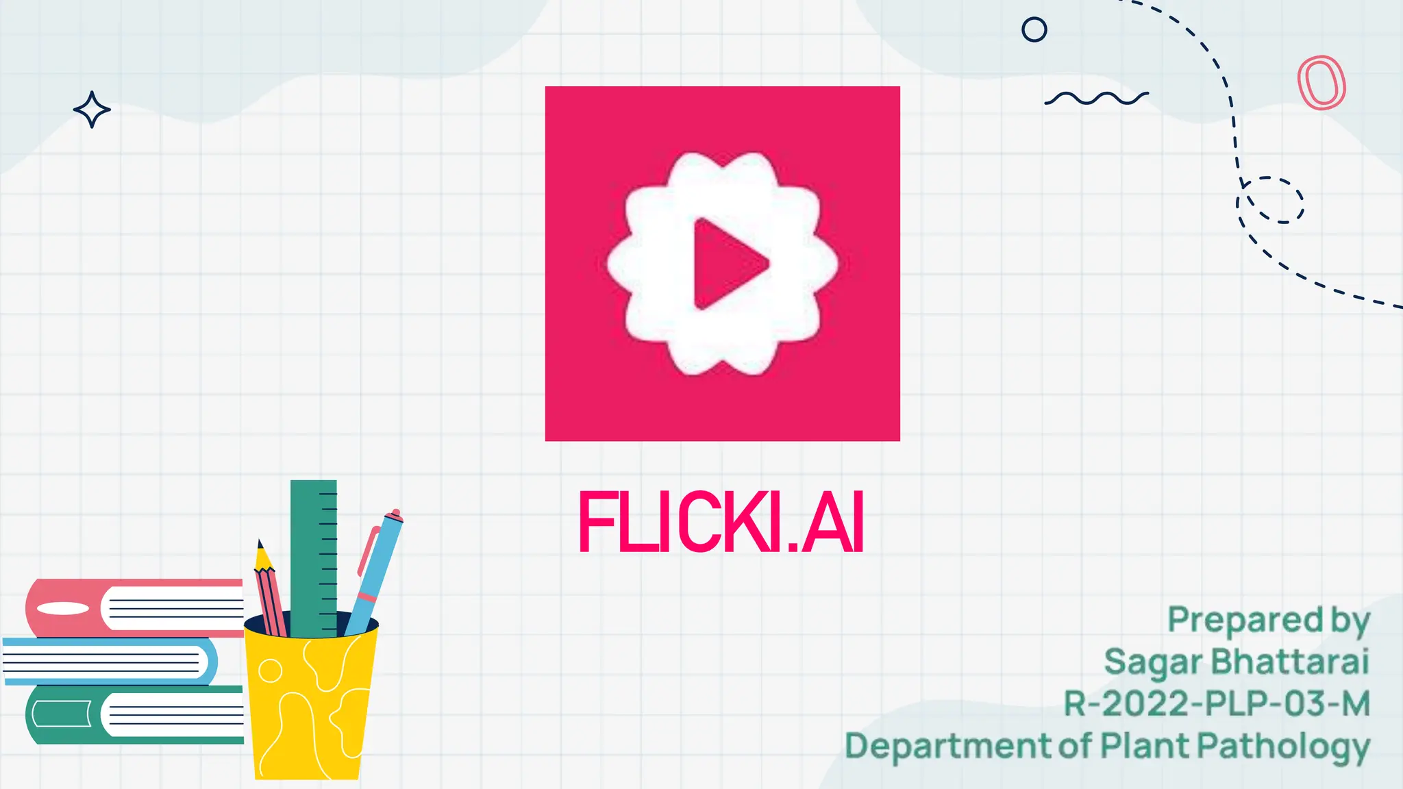 Flicki AI PPT with video for better discoverability | PPTX