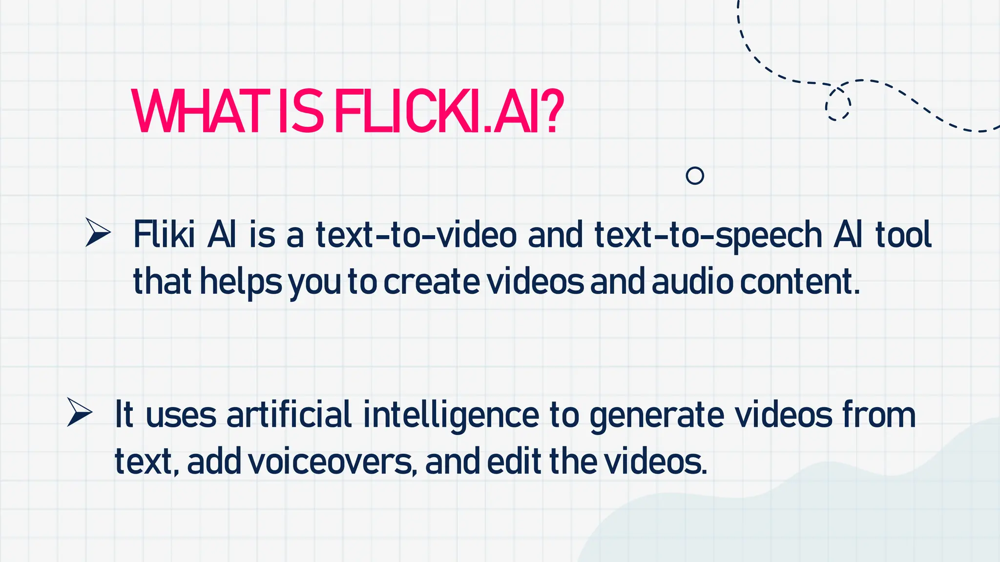 Flicki AI PPT with video for better discoverability | PPTX