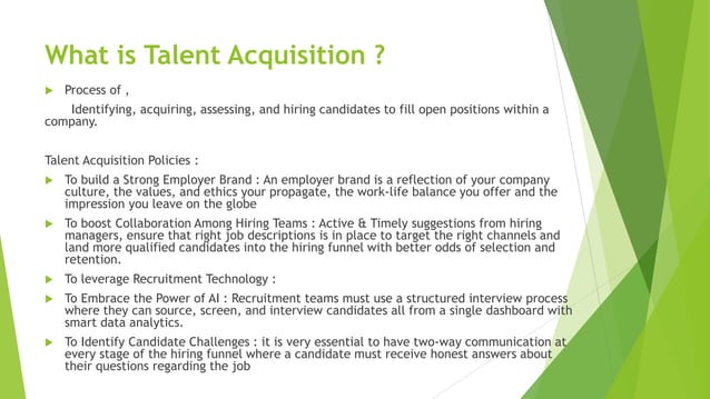 Recruitment & Talent Acquisition | PPTX