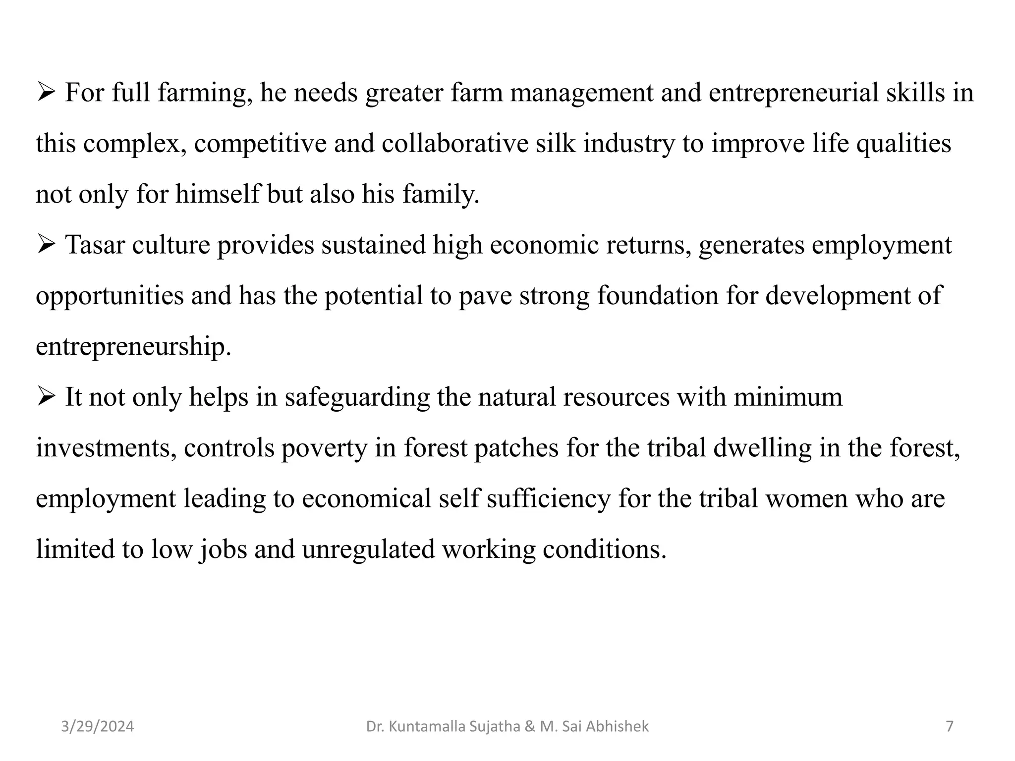 Tasar silkworm culture - development.pptx