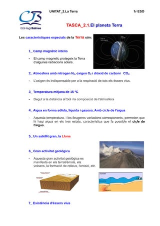 Tasca 2.1.el planeta terra | PDF