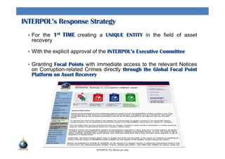 Presentation of the INTERPOL Activities- Public version shared with ...