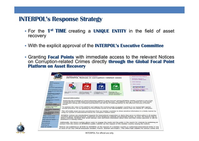 Presentation of the INTERPOL Activities- Public version shared with OSCE Vienna | PDF | Crime ...