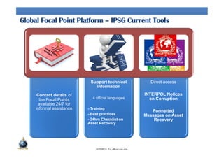 Presentation of the INTERPOL Activities- Public version shared with ...