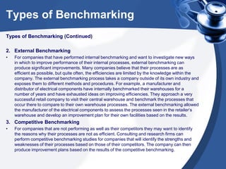 ASC Benchmarking - R Bays | PPT