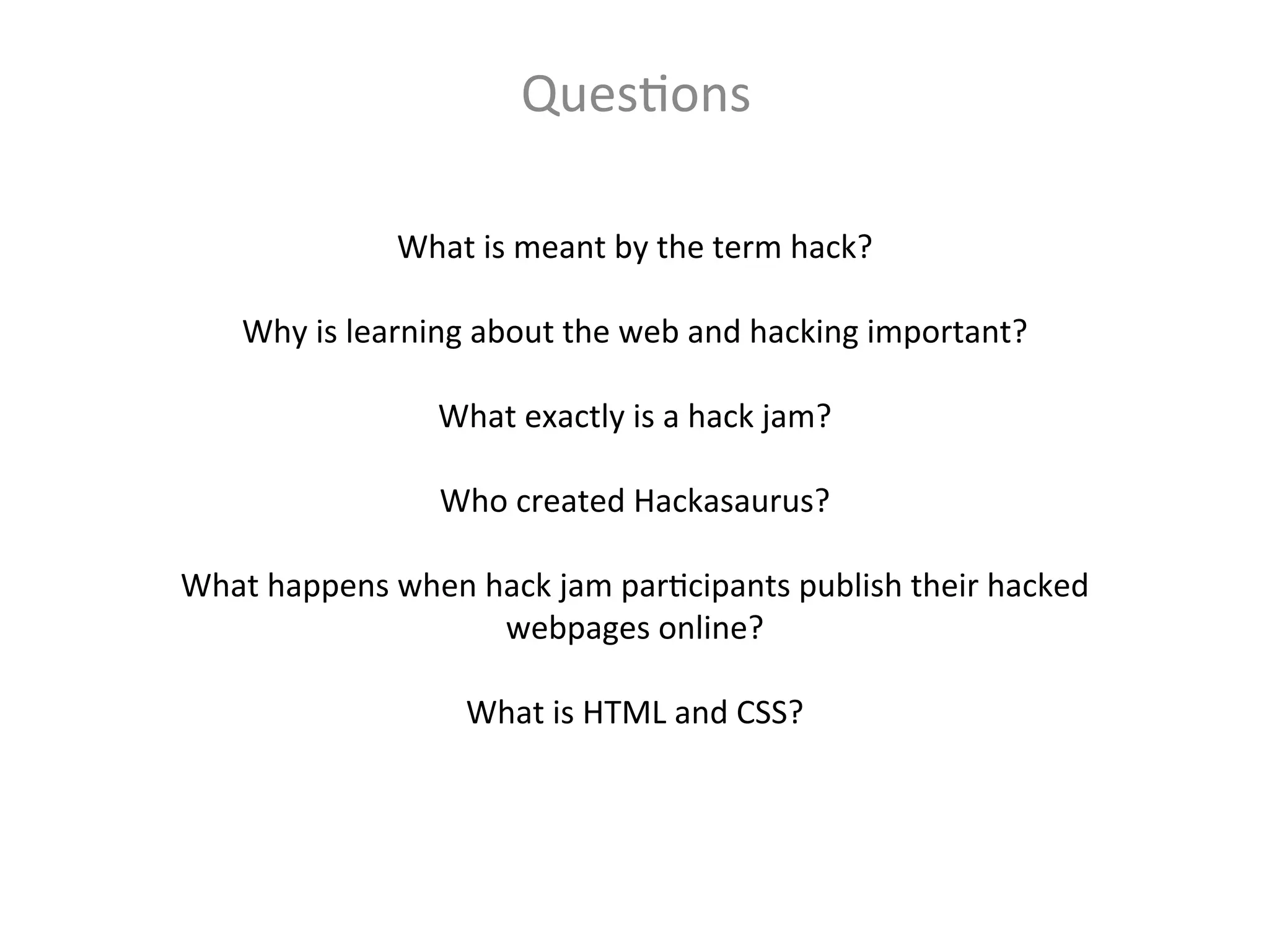 Tasc workshop presentation | PDF