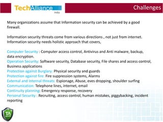 TA security | PPTX | Information and Network Security | Computing