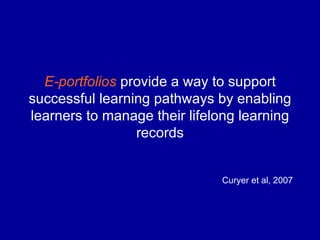 Tas framework implementing e portfolios 230511 | PPT