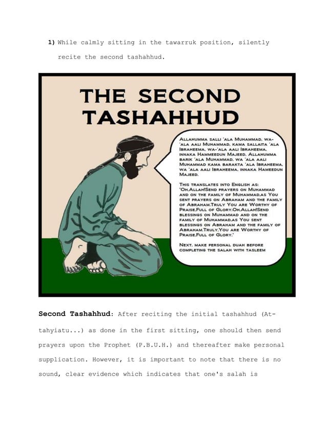 Tashahhud www.scmuslim.com | Islam | Religion & Spirituality
