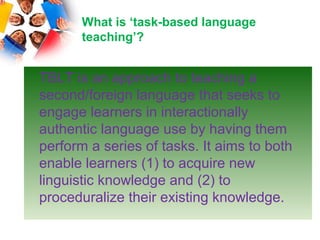 Task based learning | POT