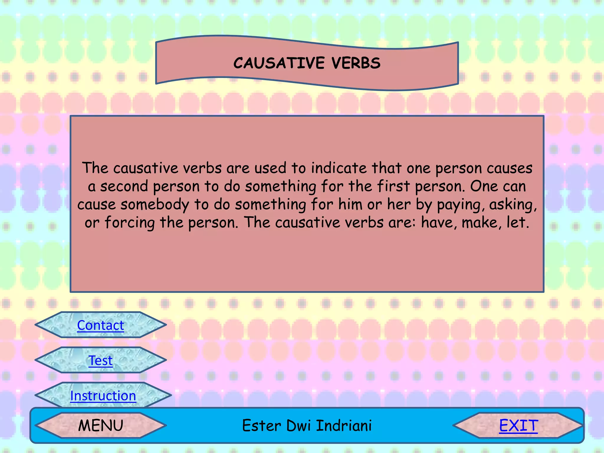 Causative Verbs | PPSX