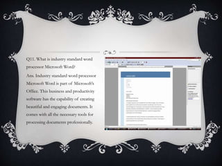 ms word | PPT