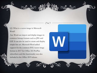ms word | PPT
