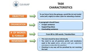 Task 2 u10-the-future_make-a-plan-to-attend-a-festival | PPTX