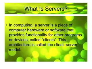 Types of Computer, Types of CPU | PPT