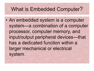 Types of Computer, Types of CPU | PPT