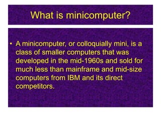 Types of Computer, Types of CPU | PPT