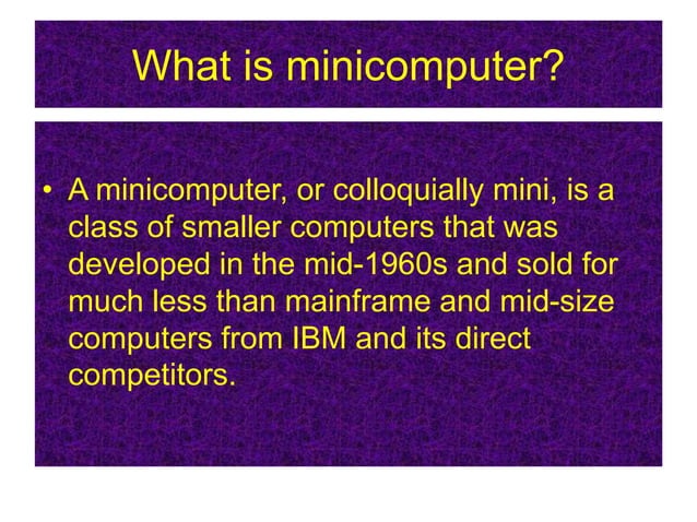 Types of Computer, Types of CPU | PPT