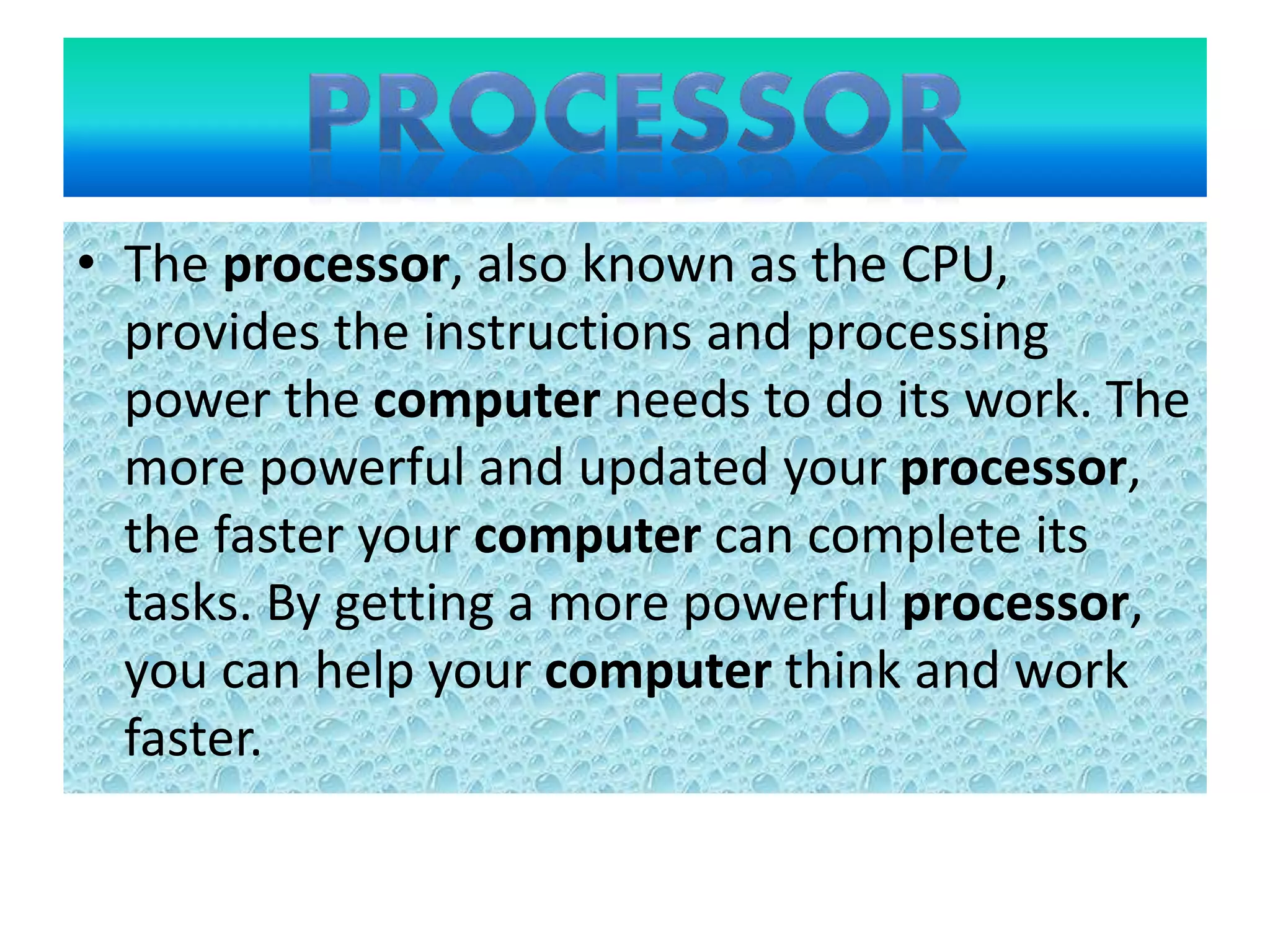 Computer Questions | PPTX