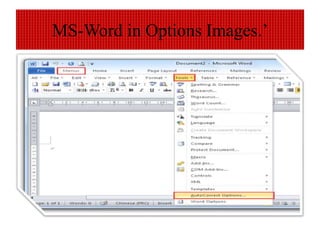 Define MS-Word | PPTX