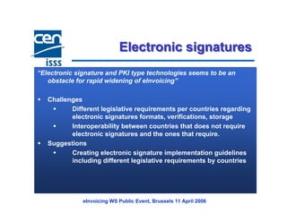CEN/ISSS Task 3. Service Provider Questionnaire Results | PPT
