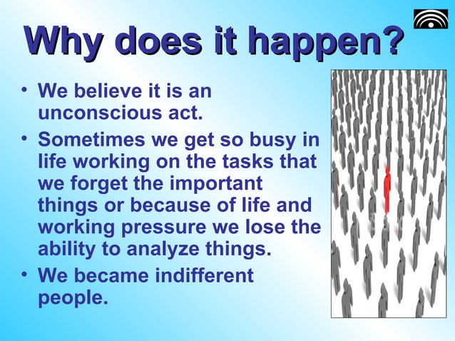 Task 3504 - Presentation Indifference | PPT