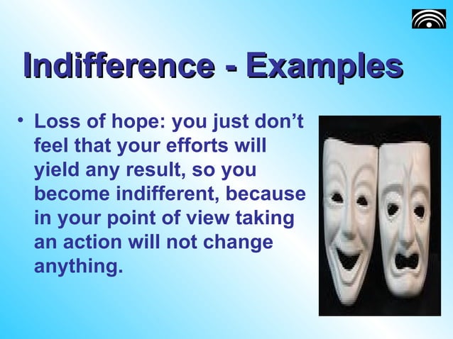 Task 3504 - Presentation Indifference | PPT
