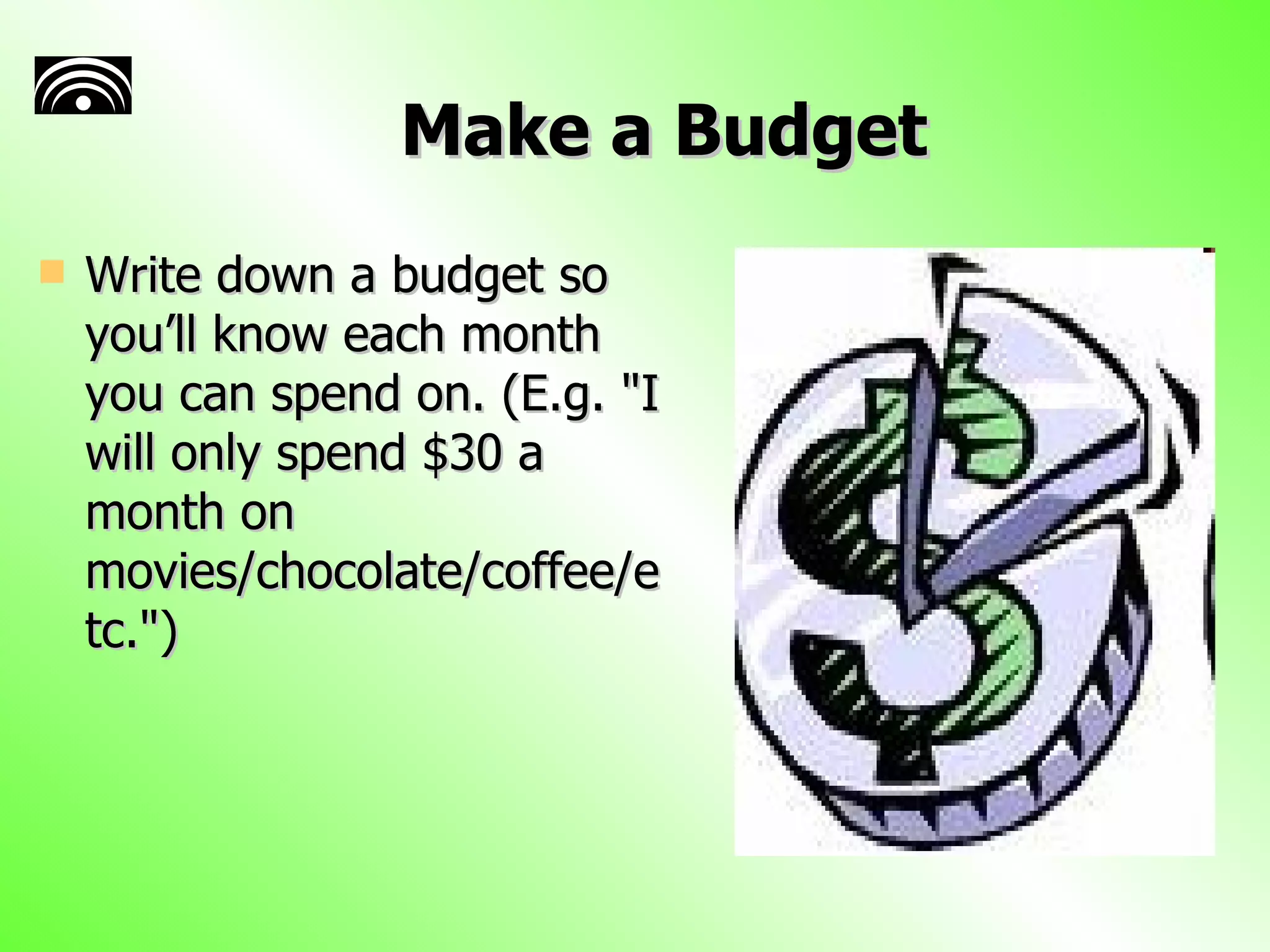 How To Save Money | PPT