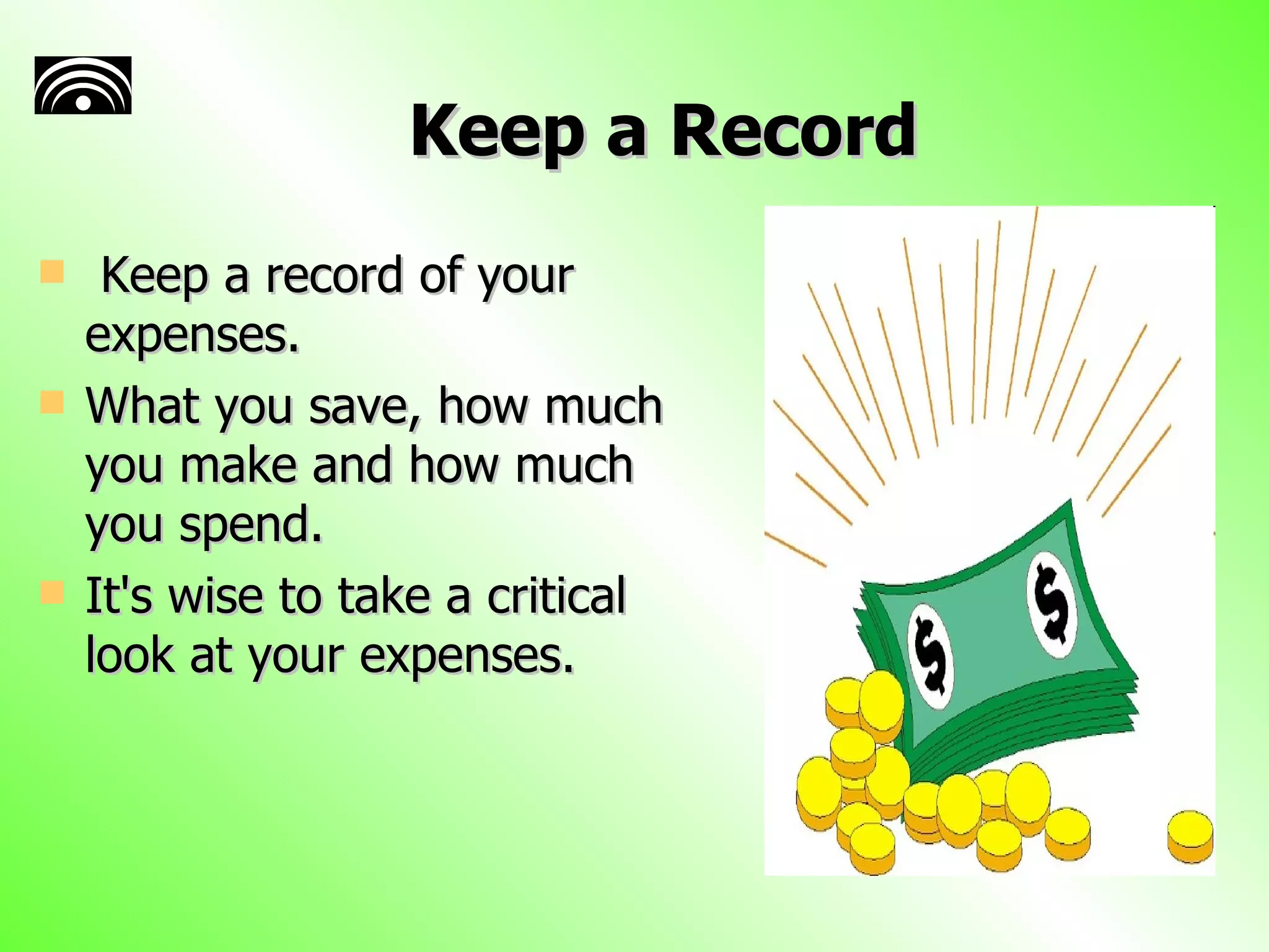 How To Save Money | PPT | Credit Cards | Personal Debt