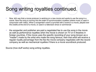 Task 5 Ownership And Distribution | PPT | Music | Entertainment