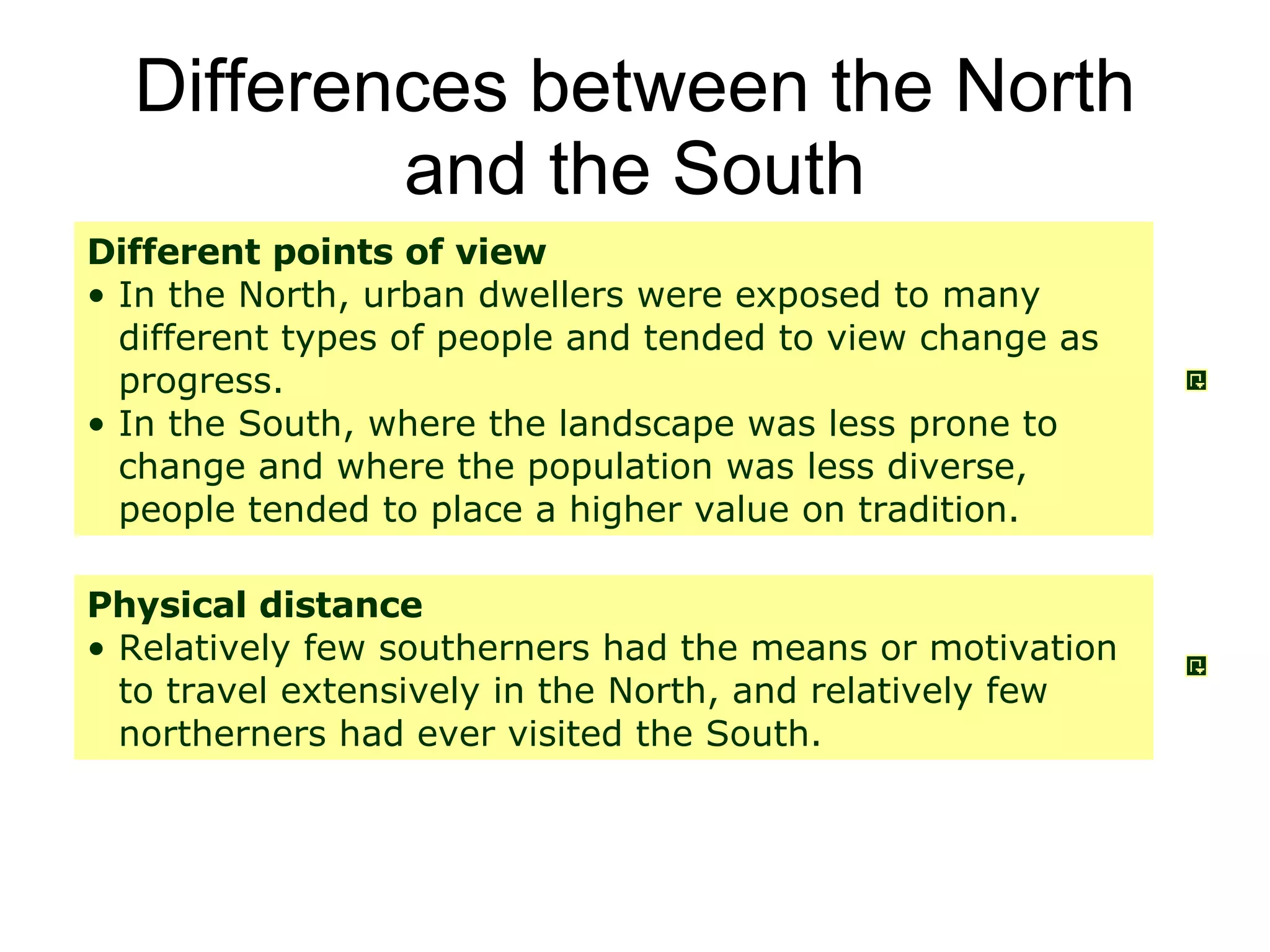Task 5.5 North Vs South | PPT