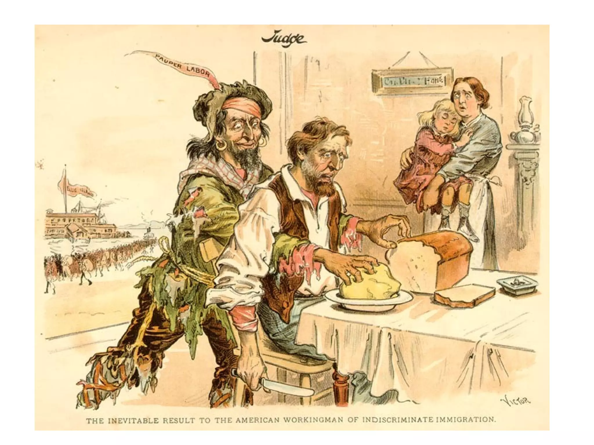 Task 7.9 Immigration Political Cartoons | PPT