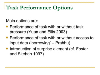 Task based-language-teaching | PPT