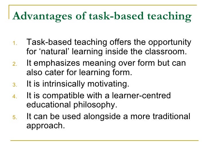 Task based-language-teaching