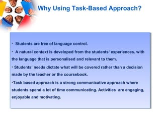 Task based-language-teaching k om | PPT | Homework and Study | Education