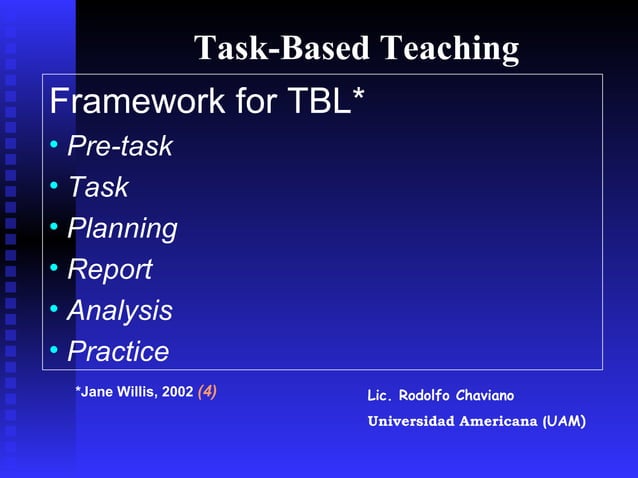 Task Based Approach | PPT