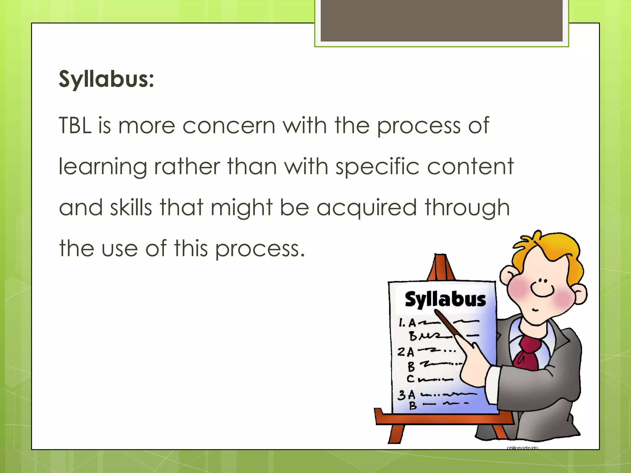 Task based instruction | PPT