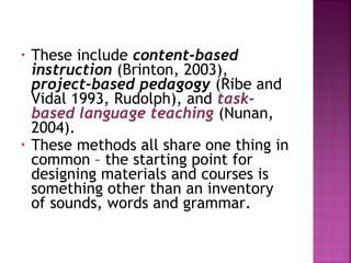 The Task-based Teaching | PPS
