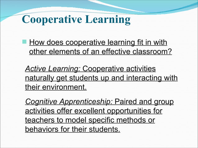 Learner- Centered Approaches | PPT