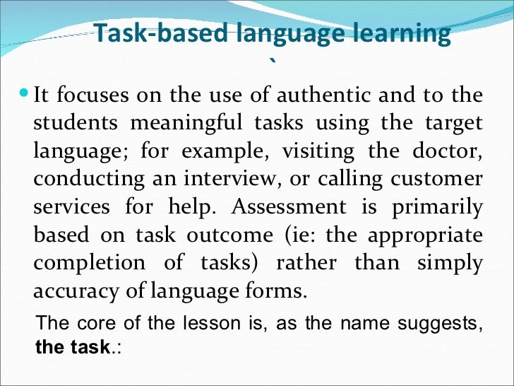 Learner- Centered Approaches