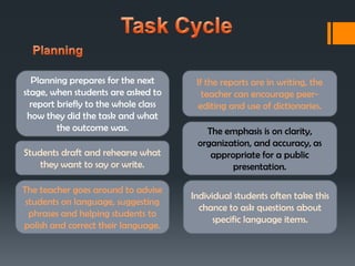 Task based language teaching | PPTX