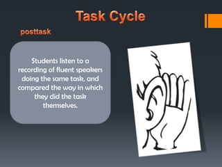 Task based language teaching | PPTX