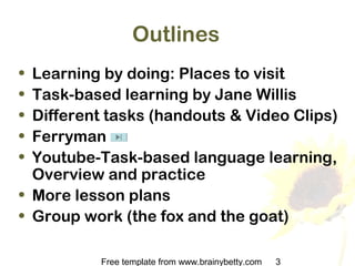 Task based language-teaching | PPT