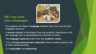Task-based Language Teaching TBLT | PPT