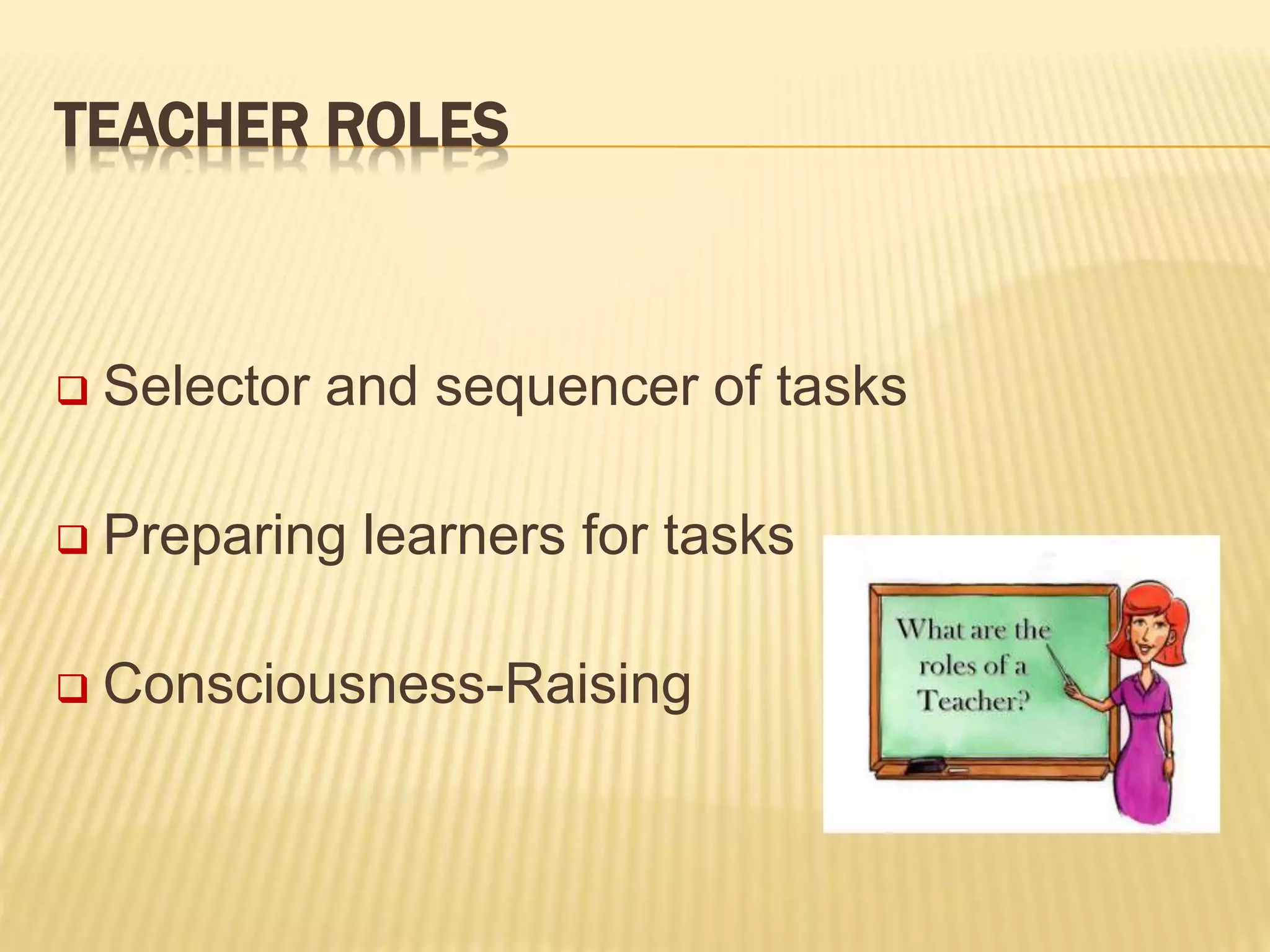 Task based language teaching | PPT
