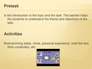Task based language teaching | PPT