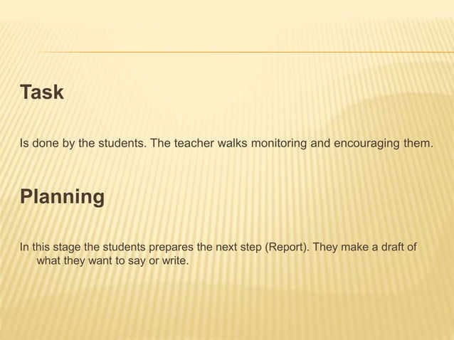 Task based language teaching | PPT