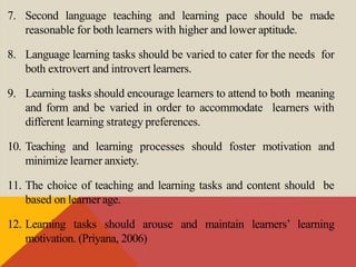 Task based language teaching | PPTX