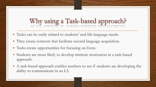 Task based language teaching | PPS