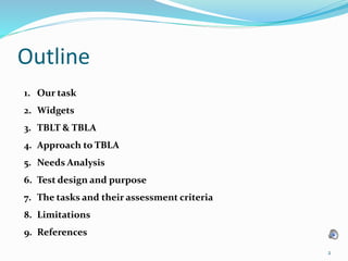 Task based language test | PPT